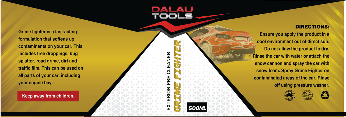 Grime Fighter - Exterior Pre Cleaner – Dalau Tools