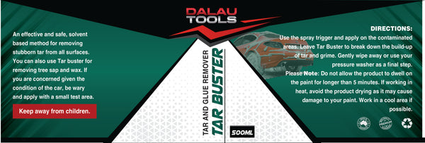 Tar Buster - Tar & Glue Remover – Dalau Tools